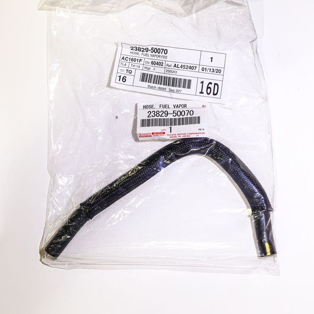 23829-50070 - Hose Fuel Vapor Fee Longo Lexus Parts