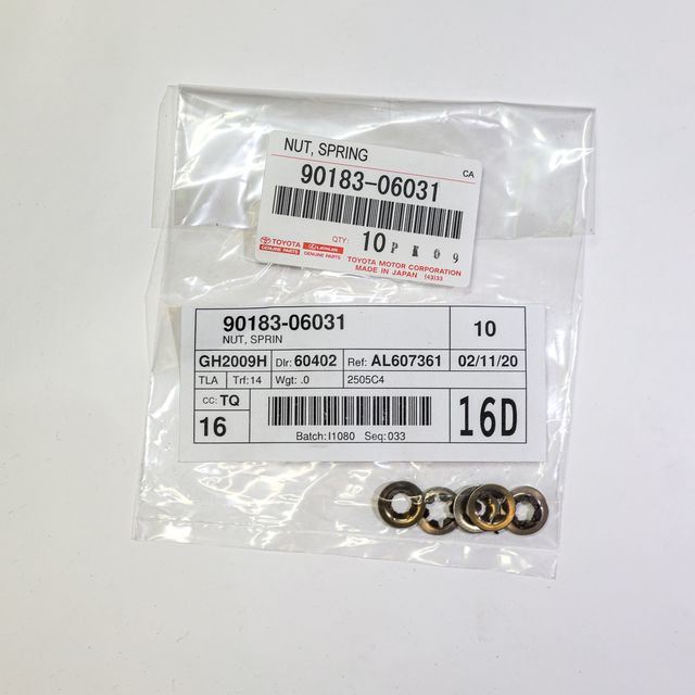90183-06031 - Emblem Nut 2013-2024 Lexus | Longo Lexus Parts