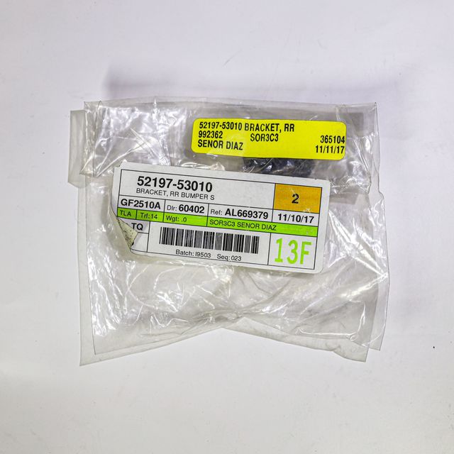 52197-53010 - Bumper Cover Bracket 2001-2005 Lexus IS300 | Longo Lexus ...