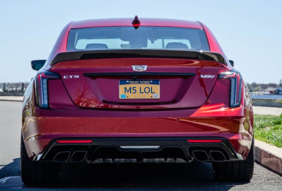 Cadillac CT5 V Blackwing Carbon Fiber Rear Spoiler OEM Original ...