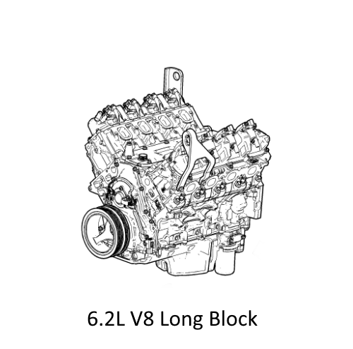 2022-2024 GM Engine Assembly 6.2L V8 (L87) 12740076 | Chevy Parts Pros