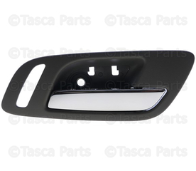 2007-2014 GM Titanium/Chrome Front Passenger Side Interior Door Handle ...