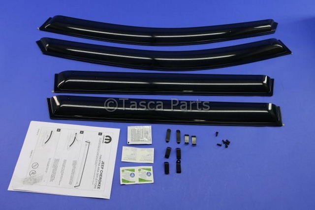 2014-2021 Jeep Cherokee Side Window Air Deflector 82213940AB ...