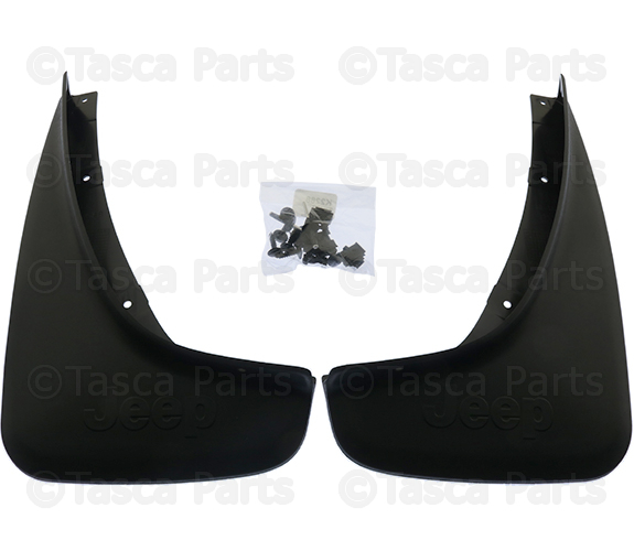 2020 Jeep Cherokee Molded Splash Guards - Jeep Logo 82215679AB ...