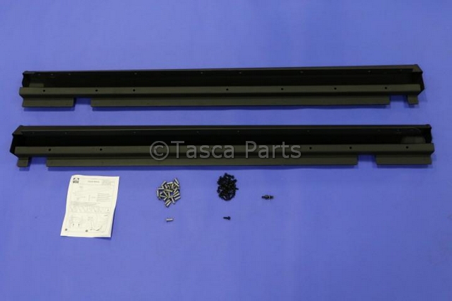2014-2021 Jeep Cherokee Rock Rails, Black Powdercoat Steel 82213941AC ...