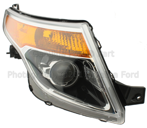 2011-2015 Ford Headlamp Housing - Passenger Side (RH) BB5Z-13008-U ...