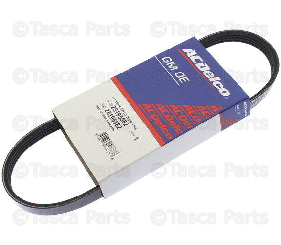 2009 2011 Gm Power Steering Pump Belt 25195582 Tascaparts