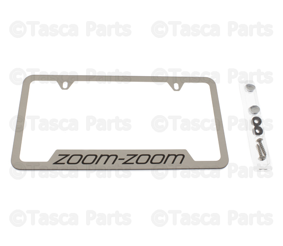 2006-2020 Mazda License Plate Frame, Zoom-Zoom Logo 0000-83-Z12 ...