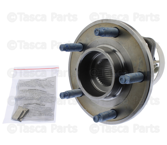 Front Wheel Hub and Bearing Assembly with Wheel Speed Sensor 84641365 ...
