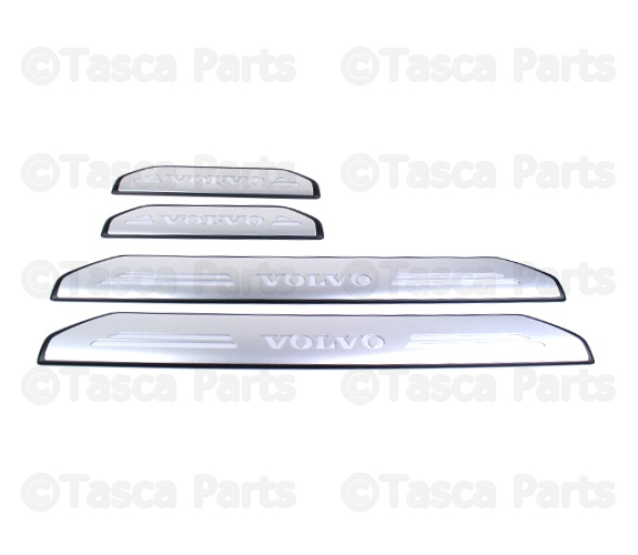 2010-2017 Volvo Sill Molding - Aluminum 30721133 | TascaParts.com