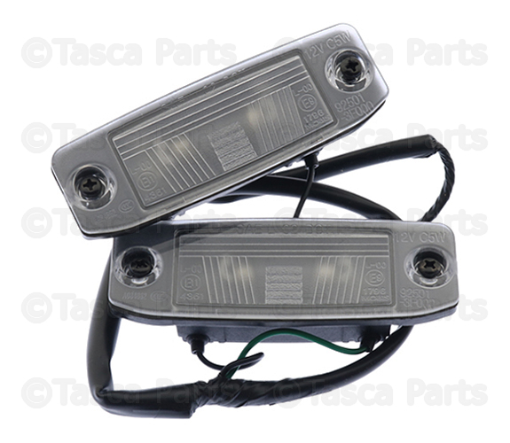 2011-2013 Kia Sorento License Lamp 92501-2P000 | TascaParts.com