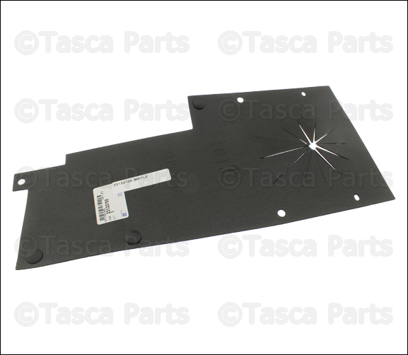 2014-2019 GM Radiator Support Baffle 23133705 | TascaParts.com