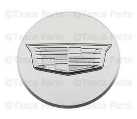 2016-2021 Cadillac Button Style Center Cap in Sterling Silver with ...