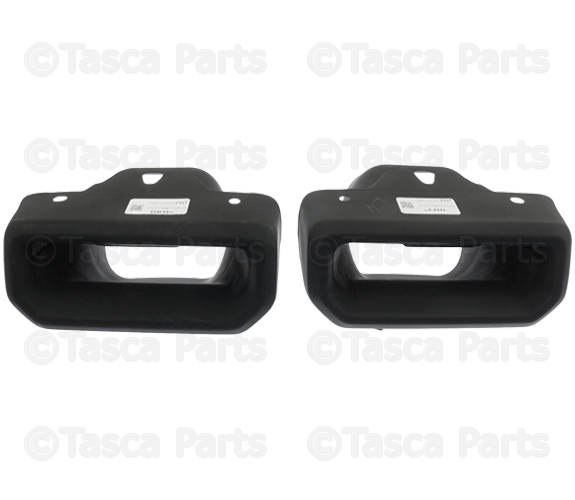 2022-2023 GM Exhaust Bezels - Black 84667764 | TascaParts.com