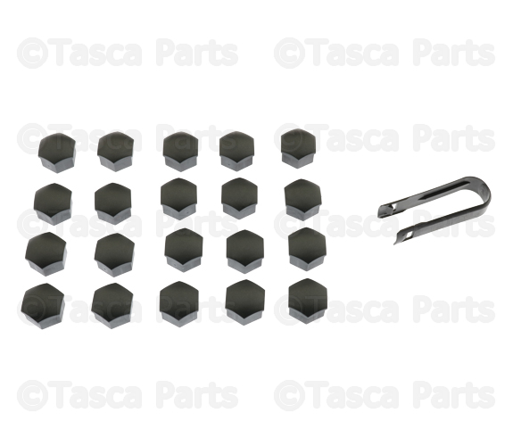 2015-2018 Volvo Lug Nuts, Plastic Caps, Kit Of Twenty 31471686 ...