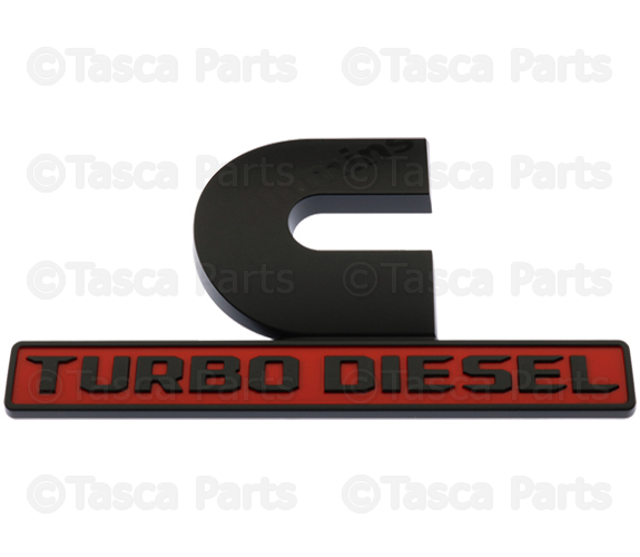 2019-2025 Ram Front Fender Nameplate 68358494AA | TascaParts.com