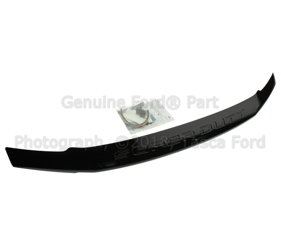 2017 Ford Hood Deflector - Black Molded HC3Z-16C900-C | TascaParts.com