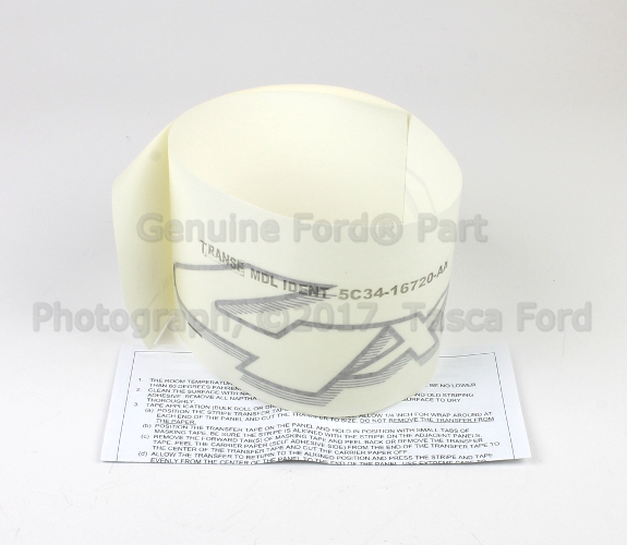 Decal - Name Plate 5C3Z-9925622-AAA | TascaParts.com