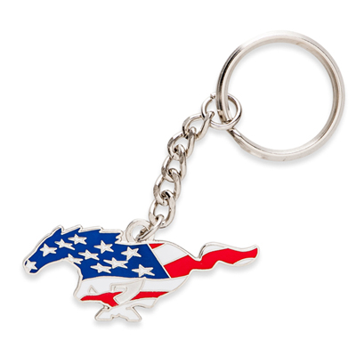 #MustangUnites USA Key Chain 1403452 | TascaParts.com