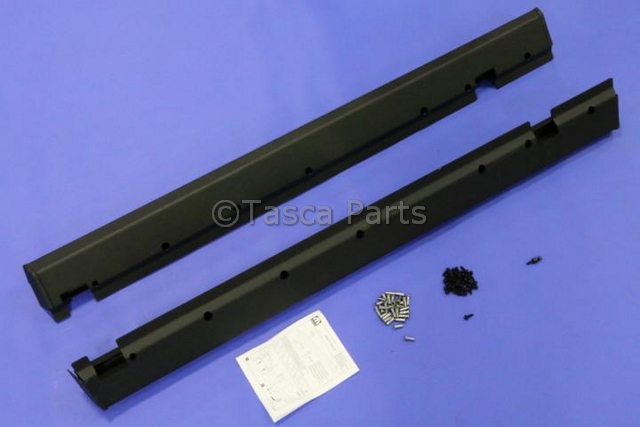 2014-2021 Jeep Cherokee Rock Rails, Black Powdercoat Steel 82213941AC ...
