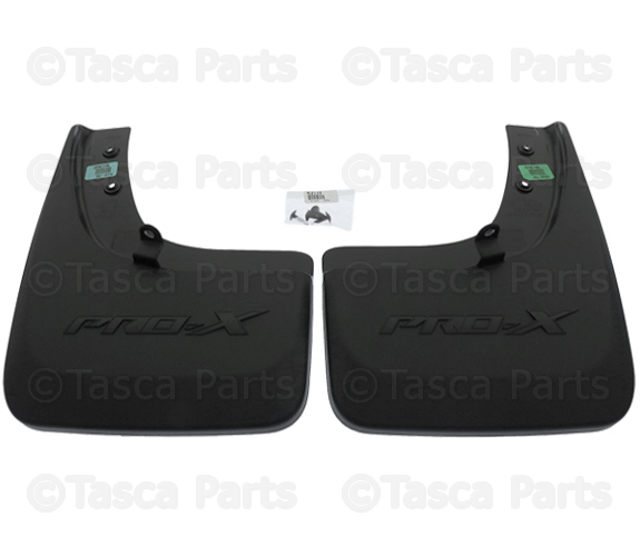 2022-2023 Nissan Frontier Mud Flaps, Rear T99J2-9BU24 | TascaParts.com