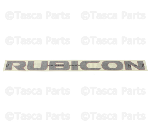 2013-2017 Jeep Wrangler Hood Decal 68200547AA | TascaParts.com