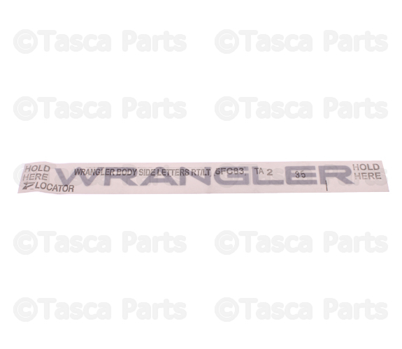 1997-2006 Jeep Wrangler Decal 5FC83TA2 | TascaParts.com