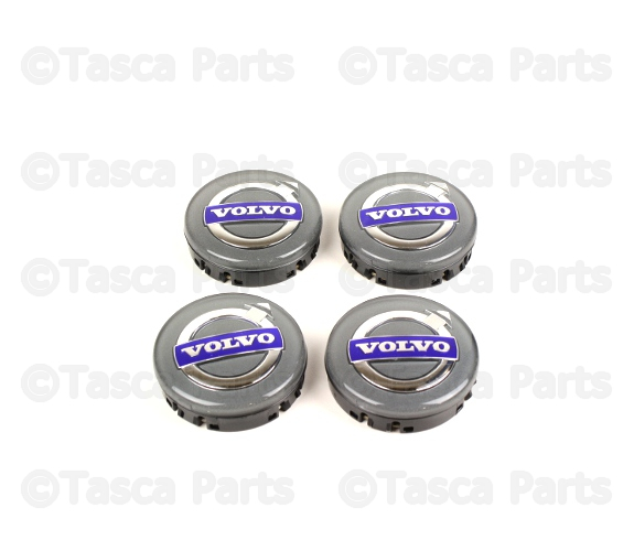 2007-2018 Volvo Hub Cap Kit - Silver - Driver's Side (LH) 30671515 ...