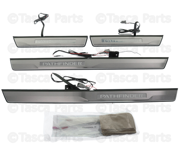 2022-2024 Nissan Pathfinder Illuminated Kick Plates T99G6-6TA00 ...