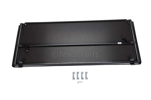 2014-2019 GMC Tonneau Cover, Hard Folding, Tri-Fold, Black 19433562 ...