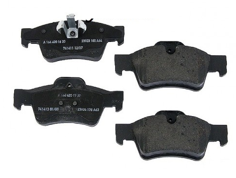 Rear Disk Brake Pads - 2005-2018 Mercedes-Benz (008-420-53-20) | MB ...