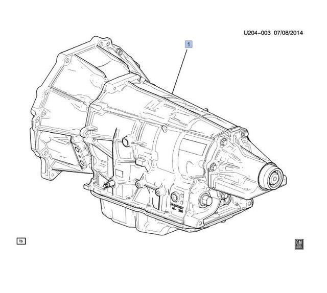 Buy Genuine GM Auto Parts - Transmission (Part # 19419946) | GM Parts Store