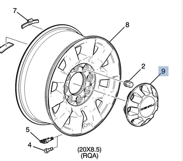 Buy Genuine GM Auto Parts - Cap (Part # 22909152) | GM Parts Store