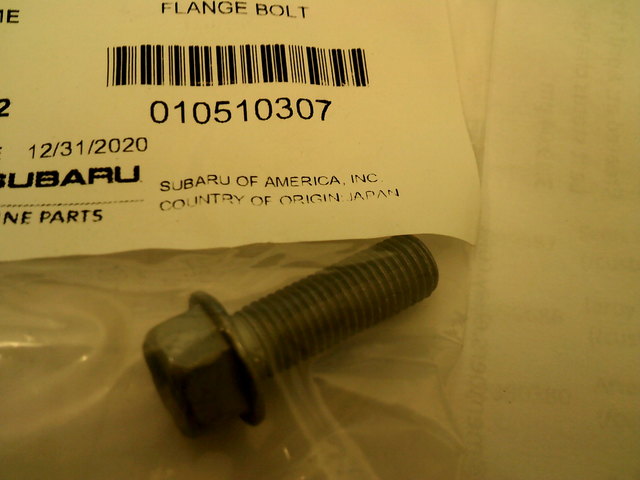010510307 - Muffler & Pipe Bolt 2005-2018 Subaru | Subaru Direct Wholesale