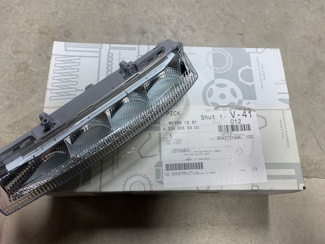 204-906-89-00 - Daytime Running Lamp 2008-2017 Mercedes-Benz | MB Parts ...