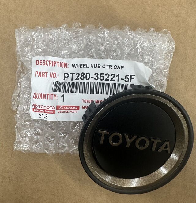 PT280-35221-5F - Trailhunter “TOYOTA” bronze wheel Center Cap, Flat ...