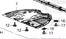 74118-3W0-A00 - Engine Cover 2023-2025 Honda HR-V | Honda Parts Online