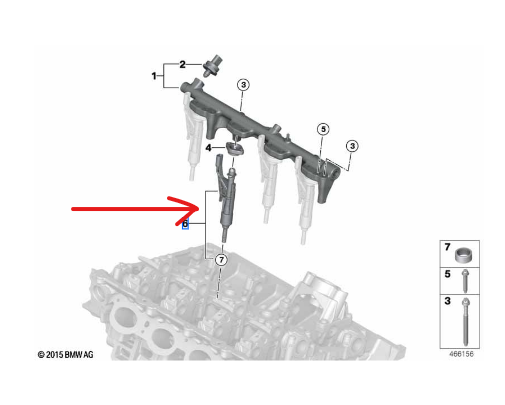 13-53-8-656-548 - Injector - 2018-2024 BMW | Buy BMW Parts Now