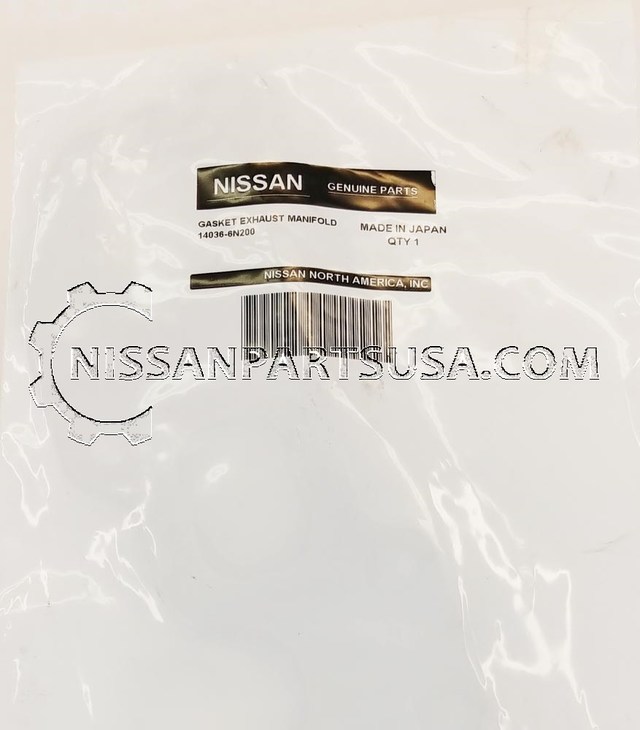 14036-6N200 | Nissan Gasket-Exhaust Manifold A - Genuine OEM ...