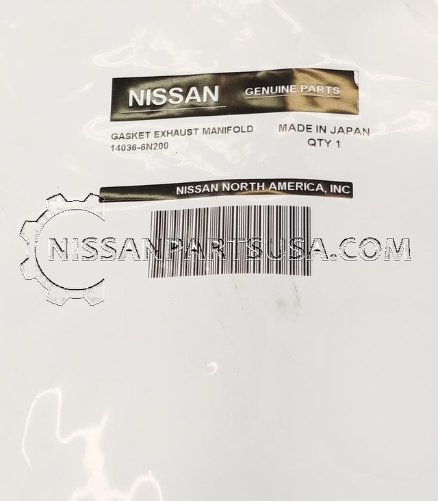 14036-6N200 | Nissan Gasket-Exhaust Manifold A - Genuine OEM ...
