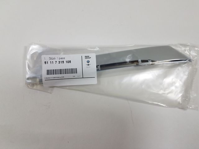 51117315105 - 2015-2018 BMW Finish Molding (51-11-7-315-105) | BMW of ...