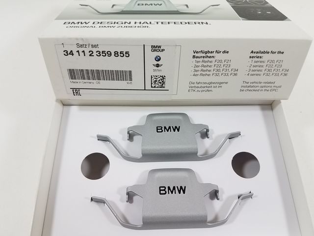 34112359855 - 2014-2021 BMW Brake Pads Clip (34-11-2-359-855) | BMW of ...