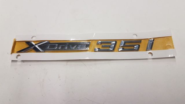 51147345059 - 2014-2019 BMW X Drive 35i Emblem (51-14-7-345-059) | BMW ...
