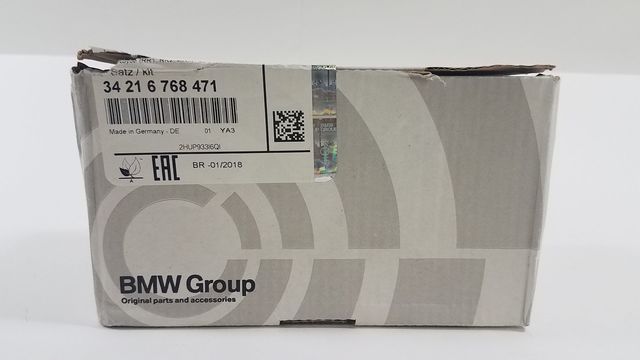 34216768471 - 2002-2014 BMW Rear Brake Pad Set (34-21-6-768-471 ...