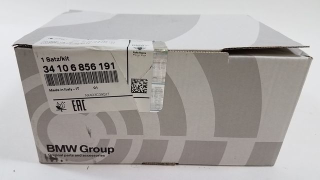 34106856191 - 2012-2018 BMW Brake Pads Front (34-10-6-856-191) | BMW of ...