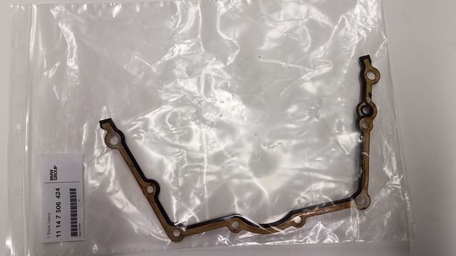 11147506424 - 2002-2010 BMW Lower Timing Cover Gasket (11-14-7-506-424 ...