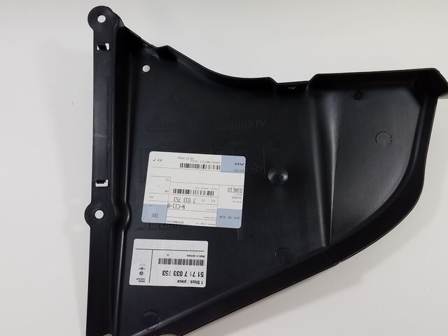 51717033753 - 2004-2010 BMW Side Cover (51-71-7-033-753) | BMW of South ...