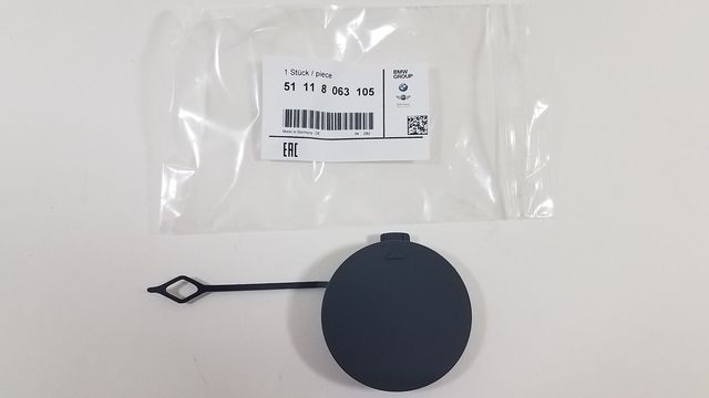 51118063105 - 2015-2020 BMW Tow Eye Cap (51-11-8-063-105) | BMW of ...