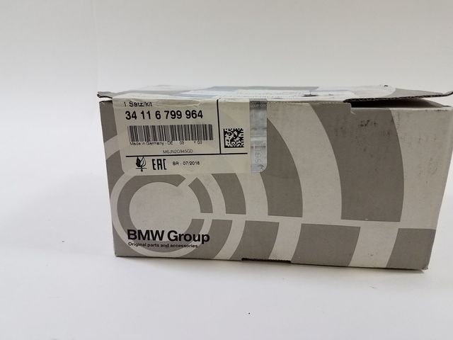 34116799964 - 2010-2018 BMW Brake Pads Front (34-11-6-799-964) | BMW of ...