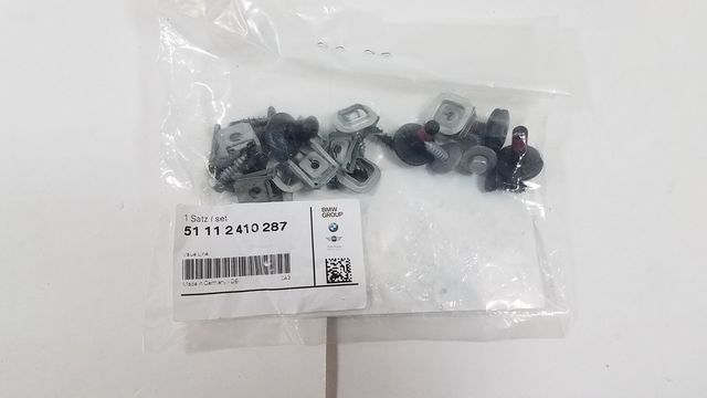 51112410287 - Set Of Mounted Parts Bumper 519810 (51-11-2-410-287 ...